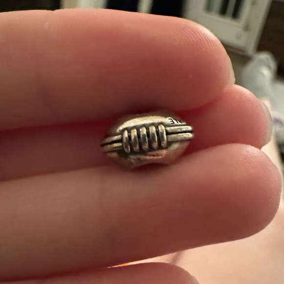 Pandora | Jewelry | Authentic Pandora Football Charm | Poshmark